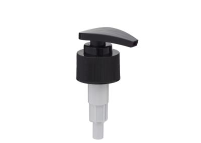 China 24 mm Internal Diameter Ribbed Surface Plastic Bottle Dispenser Pump - Black/White Colors - SLDP-11 Model for sale
