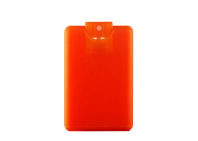 China Fine Mist Credit Card Spray Bottle 20ml Chemical Resistant PP Plastic Travel Size for sale