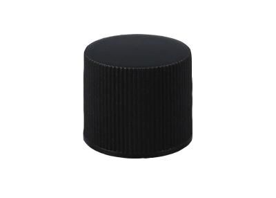 China 20mm Internal Diameter Ribbed Plastic Bottle Caps for Cosmetic Packaging - PP Material with Custom Color Options for sale