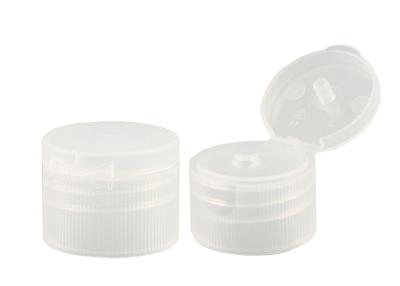 China Ribbed Surface PP Plastic Cosmetic Bottle Caps 18mm-28mm for Shampoo Containers for sale