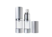 China Portable Airless Spray Pump Bottles 10ml 30ml Silver SACB-01 for Travel and Daily Use for sale