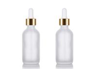 China Frosted Clear 	Empty Essential Oil Bottles Skin Care E Liquid Usage for sale
