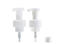 China Clear White Foaming Soap Pump with 40mm Thread & Secure Clip - 75% Soap Reduction SFSP-14 Model for sale