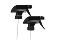 China Black 28/400 Chemical Trigger Sprayer - 28mm Thread 400ml Capacity BPA-Free Hand Pump for Cleaning for sale
