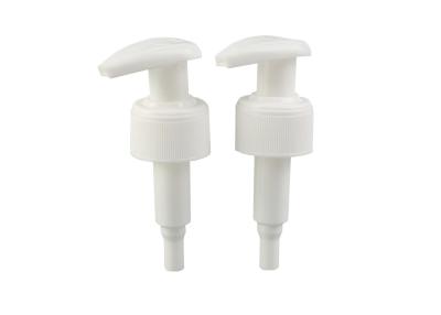 China White Ribbed Surface Lotion Dispenser Pump 24/410 Switch Pump Reusable for sale
