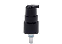 China Black Plastic Treatment Pump Dispenser 20mm for Cosmetic Bottles and Lotions - SPTP-13 Model with Custom Colors for sale