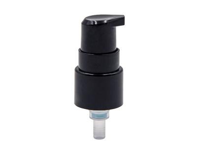 China Black Plastic Treatment Pump Dispenser 20mm for Cosmetic Bottles and Lotions - SPTP-13 Model with Custom Colors for sale