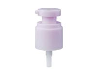 China PETG Face Cream Pump Dispenser 18mm 20mm with Full Cover - Transparent Smooth Surface Treatment Pump SPTP-18 for sale