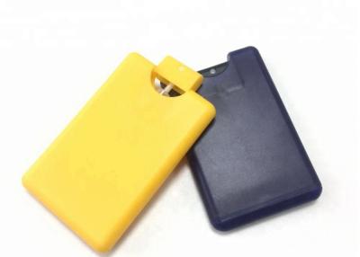 China Credit Card Shape 20ml Plastic Perfume Spray Bottle Lightweight Portable Mist Sprayer for sale