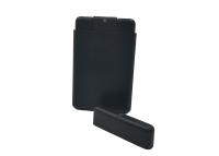 China Credit Card Spray Bottle 20ml Portable Travel Perfume Atomizer Refillable Black for sale