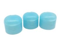 China Round Shape Flip Spout Cap 20/410 Reusable Plastic Bottle Lid Custom Colors for sale