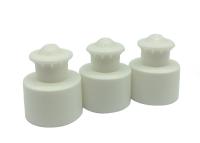 China 24mm Plastic PP Shampoo Bottle Cap Heat Resistant Durable Cosmetic Bottle Lid for sale
