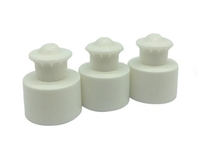 China 24mm Plastic PP Shampoo Bottle Cap Heat Resistant Durable Cosmetic Bottle Lid for sale