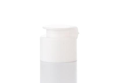 China 20mm White PP Flip Top Cap for Cosmetic Packaging - Plastic Bottle Closure with Smooth Surface for sale
