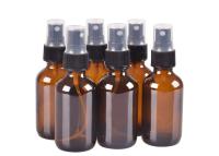 China Amber PET Cosmetic Spray Bottle 300ml Fine Mist Smooth Surface Skin Care Water Packing for sale