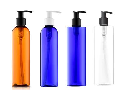 China Blue Orange Plastic Cosmetic Bottles Non Spill Lotion Pump Bottle for sale