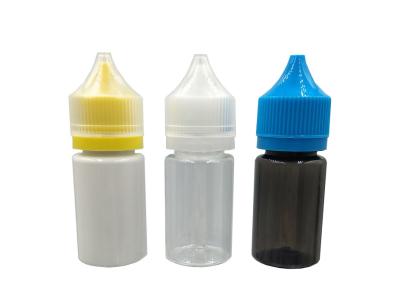 China 30ml Short Fat PET Bottle with Variety Caps - SSOB-09 Chemical Stable Container in Multiple Colors for sale