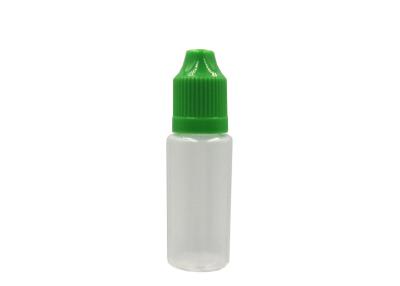 China 10ml 15ml Plastic Dropper Bottles SSOB-16 for Essential Oils and Eye Liquids - Refillable Transparent Packaging for sale