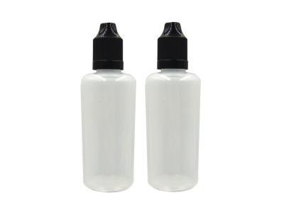 China Refillable PE Smoke Oil Dropper Bottles 3ml-120ml Capacity with Blue Caps for Long Service Life for sale