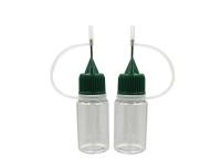 China PET Transparent 8ml Smoke Oil Bottle Durable Odorless Chemical Stability Refillable for sale