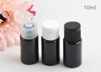 China Refillable Plastic Cosmetic Packaging Black 10ml Capacity With PP Material Lid for sale