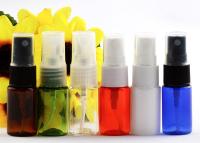 China 10ml Travel Size Fine Mist Spray Bottle PET PP Refillable Atomiser Six Colors for sale