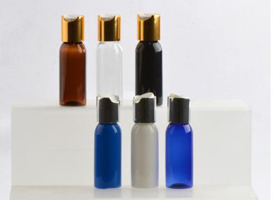 China 30ml PET Shampoo Bottle Non Spill Travel Size with Aluminum Lid Cosmetic Container for sale