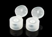 China 18/410 20/410 Frosted Clear Plastic Bottle Caps Small Cosmetic Lids PP for sale