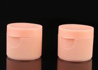 China Customized Flip Top Cap 20/410 Plastic PP Ribbed Surface for Cosmetic Bottle Packaging for sale