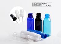 China 30ml PET Plastic Perfume Spray Bottle 3 Colors Mist Sprayer Refillable for sale