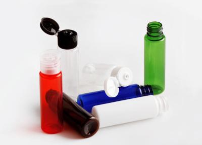China Custom Color Empty Plastic Bottles 30ml PET with PP Lid for Cosmetics Travel for sale