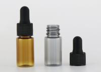 China Customized Colors 60ml Essential Oil Glass Dropper Bottle with Non-Leaking Design for sale