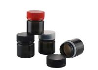 China 60ml Empty Plastic Cosmetic Cream Jar with PP Lid for Food and Cream Storage for sale