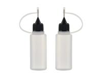 China PE Material Smoke Oil Bottle 15ml 30ml with Custom Color Cap Needle Series for sale