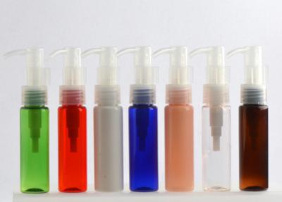 China Transparent PET Plastic Cosmetic Bottles 20ml 50ml 80ml 100ml with Pump for sale