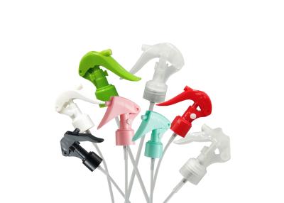 China PP Mini Trigger Sprayer 24mm 28mm Durable Non-Leak Custom Colors for sale