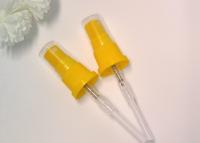 China Plastic Yellow Perfume 20/410 Fine Mist Water Sprayer Pump for Bottles for sale