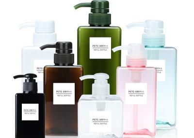 China PETG Plastic Bottles 100ml-650ml Capacity with PP Pump for Lotion and Personal Care Products for sale