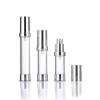 China 100ml Airless Pump Lotion Bottle Cosmetic Plastic Airless Bottle with Custom Colors for sale