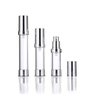China 100ml Airless Pump Lotion Bottle Cosmetic Plastic Airless Bottle with Custom Colors for sale