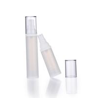 China Non Spill  Airless Cosmetic Bottles Comfortable Hand Feeling for sale