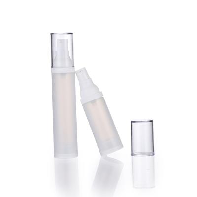 China Non Spill  Airless Cosmetic Bottles Comfortable Hand Feeling for sale