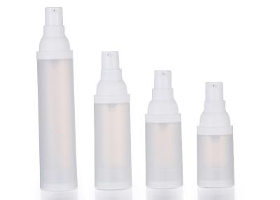 China 15ml 20ml 30ml 50ml Plastic Airless Pump Bottle Frosted Cosmetic Lotion Dispenser for sale