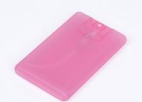 China Credit Card PP Plastic Empty Fine Mist Sprayer 20ml for sale