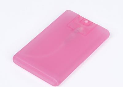 China Credit Card PP Plastic Empty Fine Mist Sprayer 20ml for sale