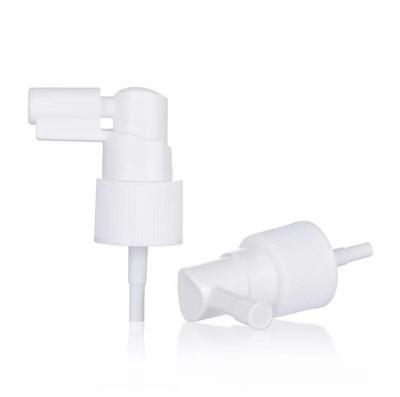 China White Medical Nasal Spray Pump 18/410 20/410 Plastic Mist Pump Custom Color for sale