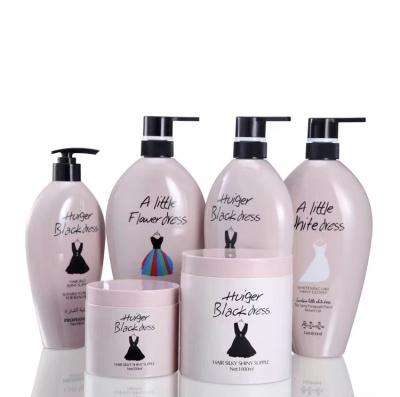 China Wholesale PET Pink Plastic Shampoo Bottle 125ml 350ml Conditioner Packaging for sale