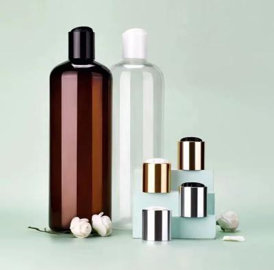 China Wholesale Custom 100ml PET Plastic Empty Shampoo Bottle with Disc Top Cap for sale