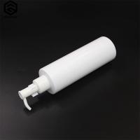 China 200ml Custom Plastic PET Sunscreen Tanning Body Oil Lotion Shampoo Bottle for sale