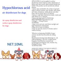 China HCLO Air Dog Grooming Disinfectant Germ Killing Rate Is 99.999% Pet Safe Disinfectant for sale
